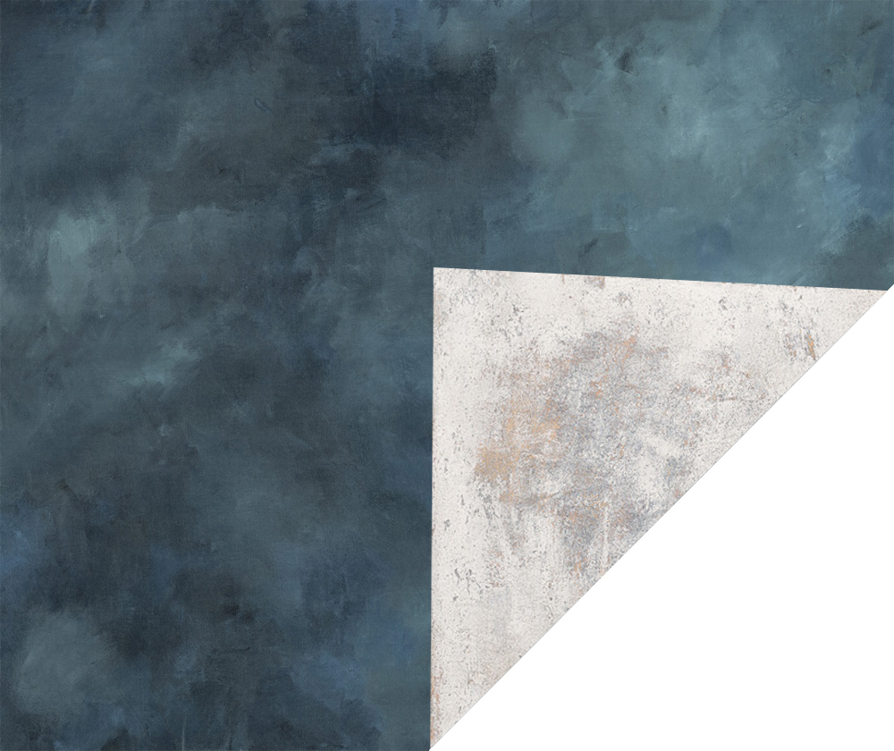 Double sided backdrop "hurricane / wall"